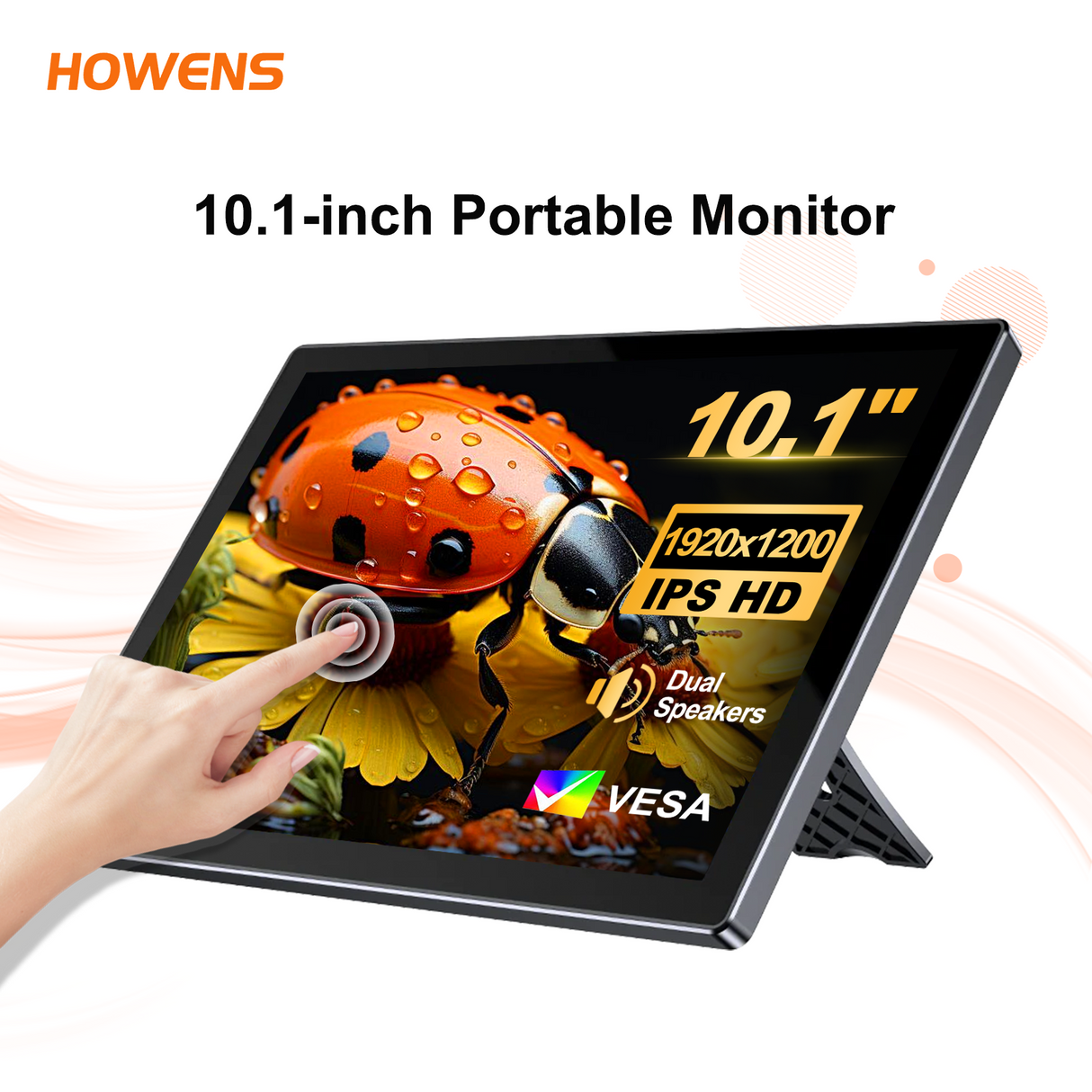 Howens 10.1 inch 1920*1200 Portable Monitor Touch Screen – SpecialMonitor